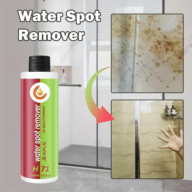 🌟Amazing stain removal magic! 🌟Water Spot Remover for Glass & Hardware ...